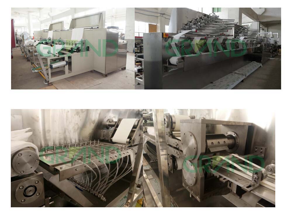 Mesin lipat dan pengemasan tisu basah otomatis penuh - Beli produk di ...